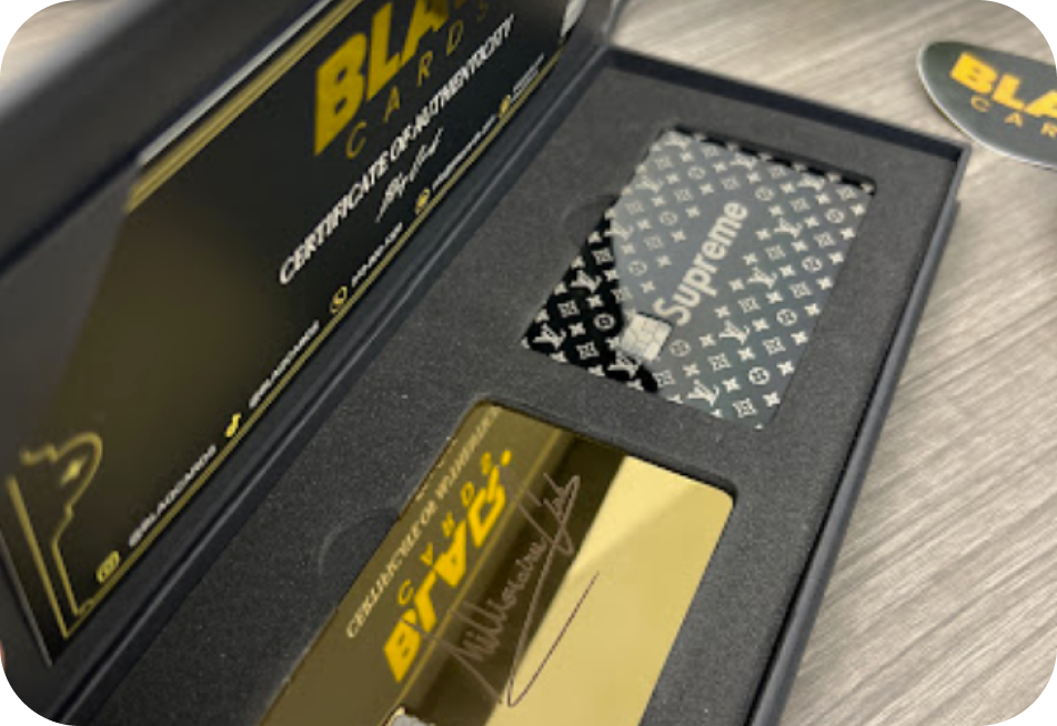 Mexican Express Metal Card – BLAQ CARDS